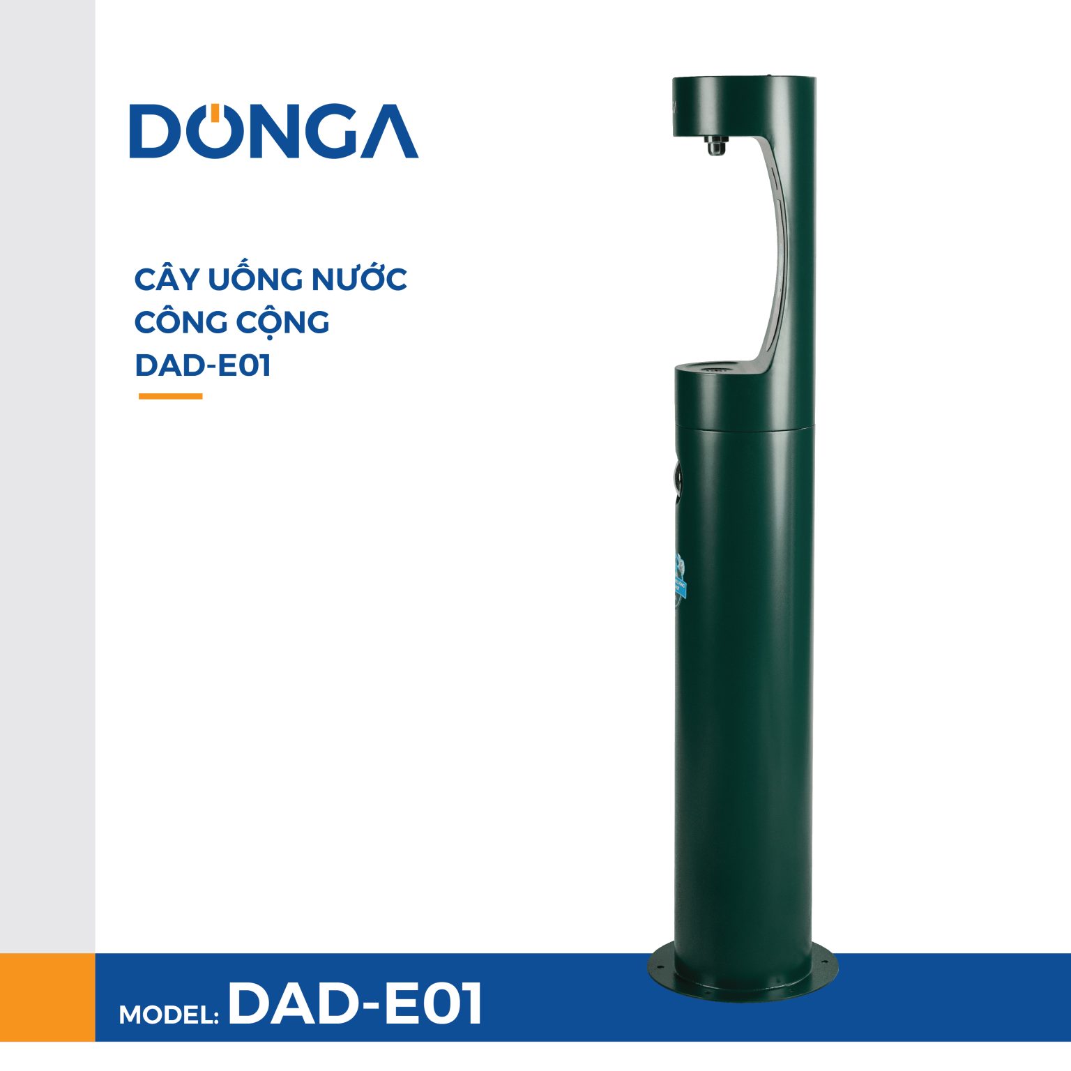 Cây nước uống công cộng DONGA DAD-E01 - Công ty cổ phần máy và thiết bị TST